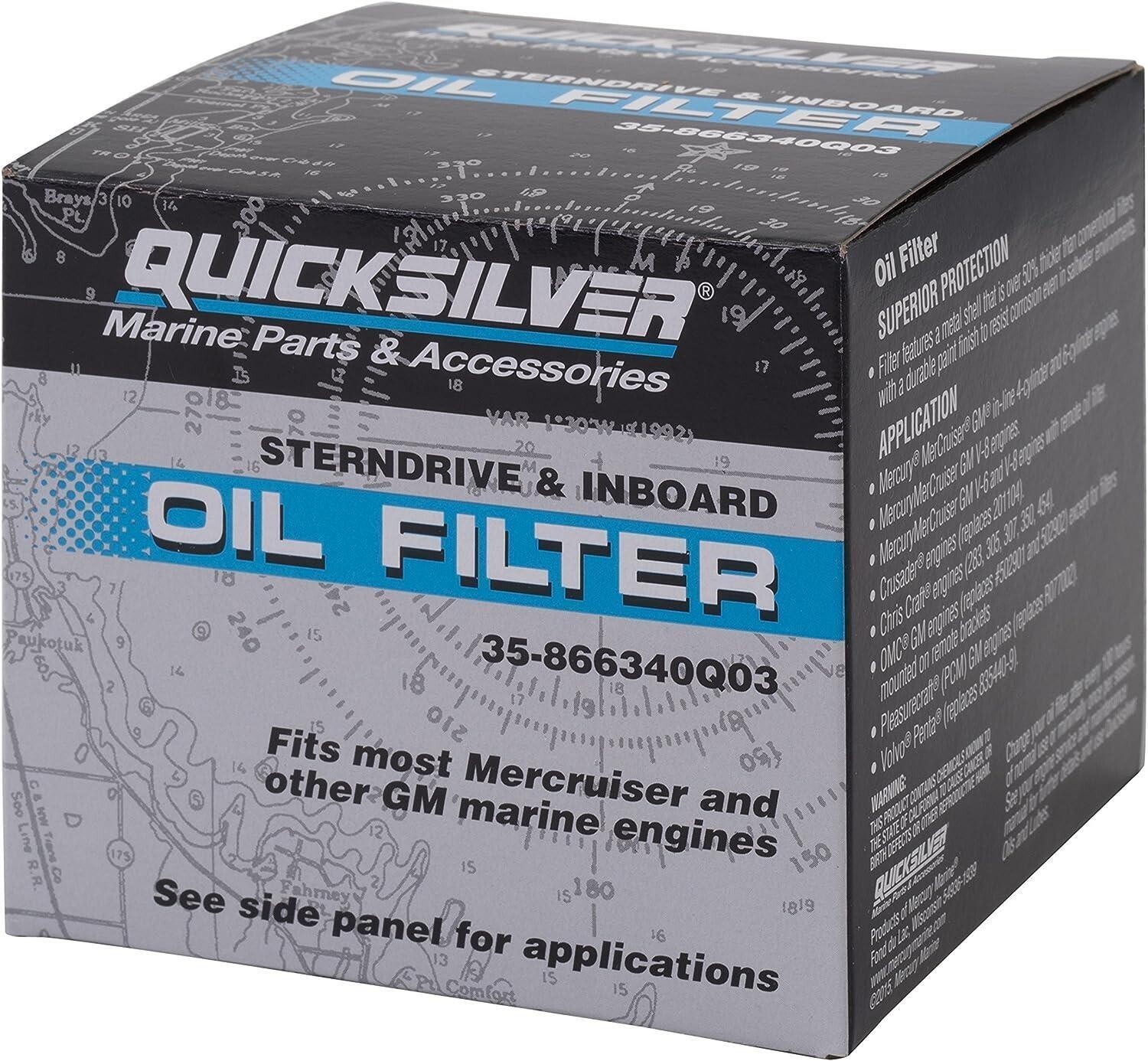 MERCRUISER 35-866340Q03 - cross reference oil filters | oilfilter ...