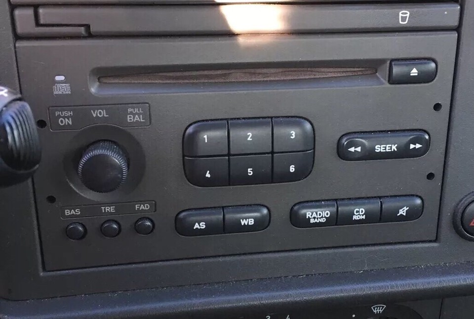 Saab 9-3 Radio Knob Tone Knobs Bass Treble Fader BAS TRE FAD Button OEM ...