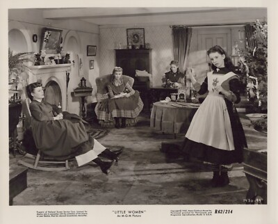 June Allyson + Elizabeth Taylor in Little Women (1962) Vintage Photo M ...