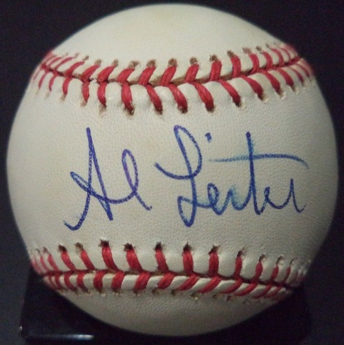 AL LEITER MARLINS/BLUE JAYS SIGNED AUTOGRAPHED N.L. BASEBALL W/COA | eBay