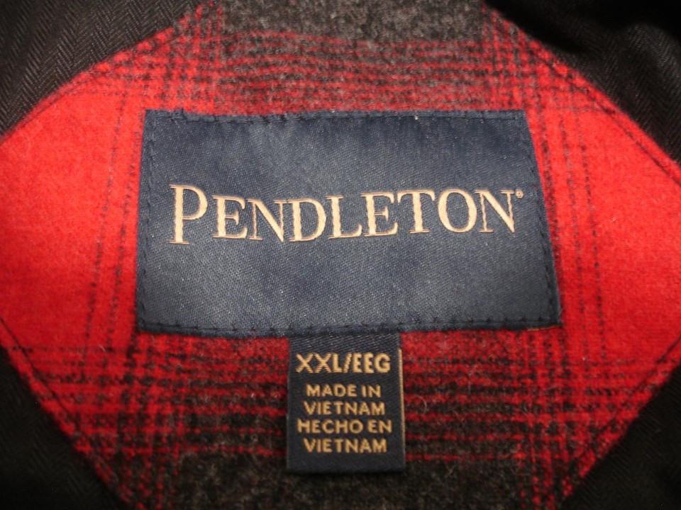 Pendleton Men's XXL Conway Mount Hood Insulated Red Buffalo Ombre Shirt Jacket | eBay