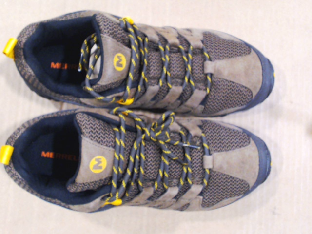 LikeNew_Merrell mens Alverstone Hiking Shoe, Merrell Stone, 11.5 US ...