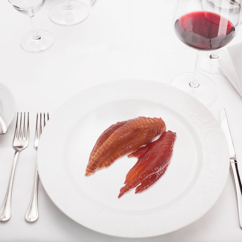 2 Pcs Chicken Foot Food Decor Feet Modeling Decoration Displaying Prop ...