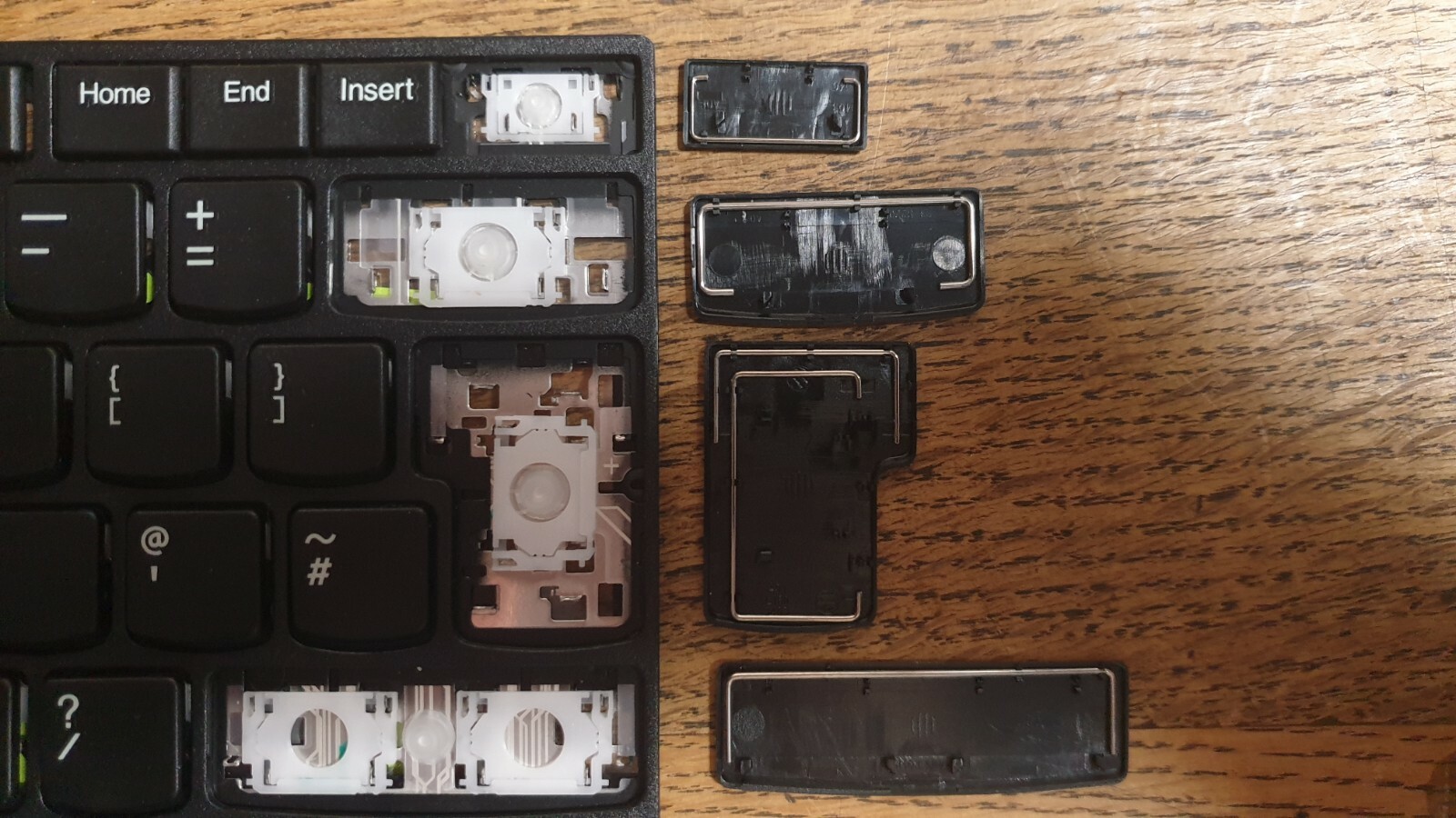 LENOVO THINKPAD T470S T480 A485 Selling replacement NOT BACK LIT keys ...