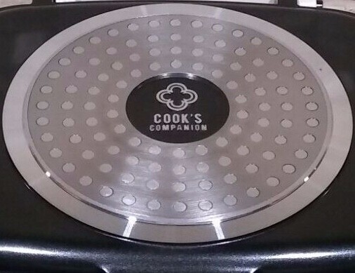 New Cook's Companion Flip Pan Low Pressure Cooking Induction Ceramic ...