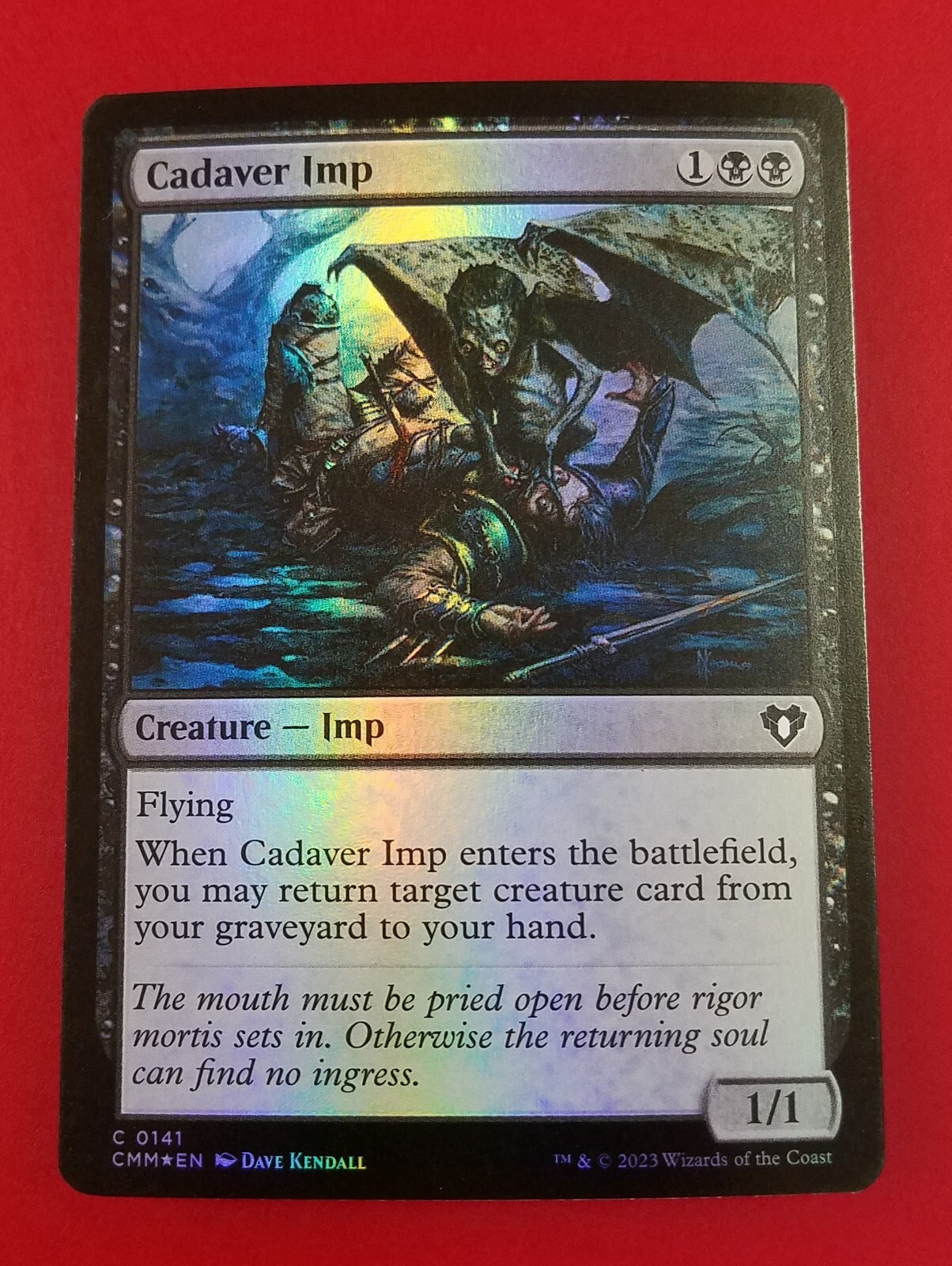 1x Cadaver Imp | FOIL | Commander Masters | MTG Magic Cards | eBay
