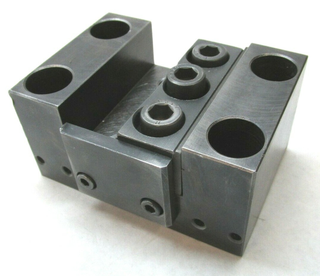 OKUMA 1" I.D. FACING BOLT-ON BLOCK HOLDER FOR OKUMA LC20 LATHE TURNING ...