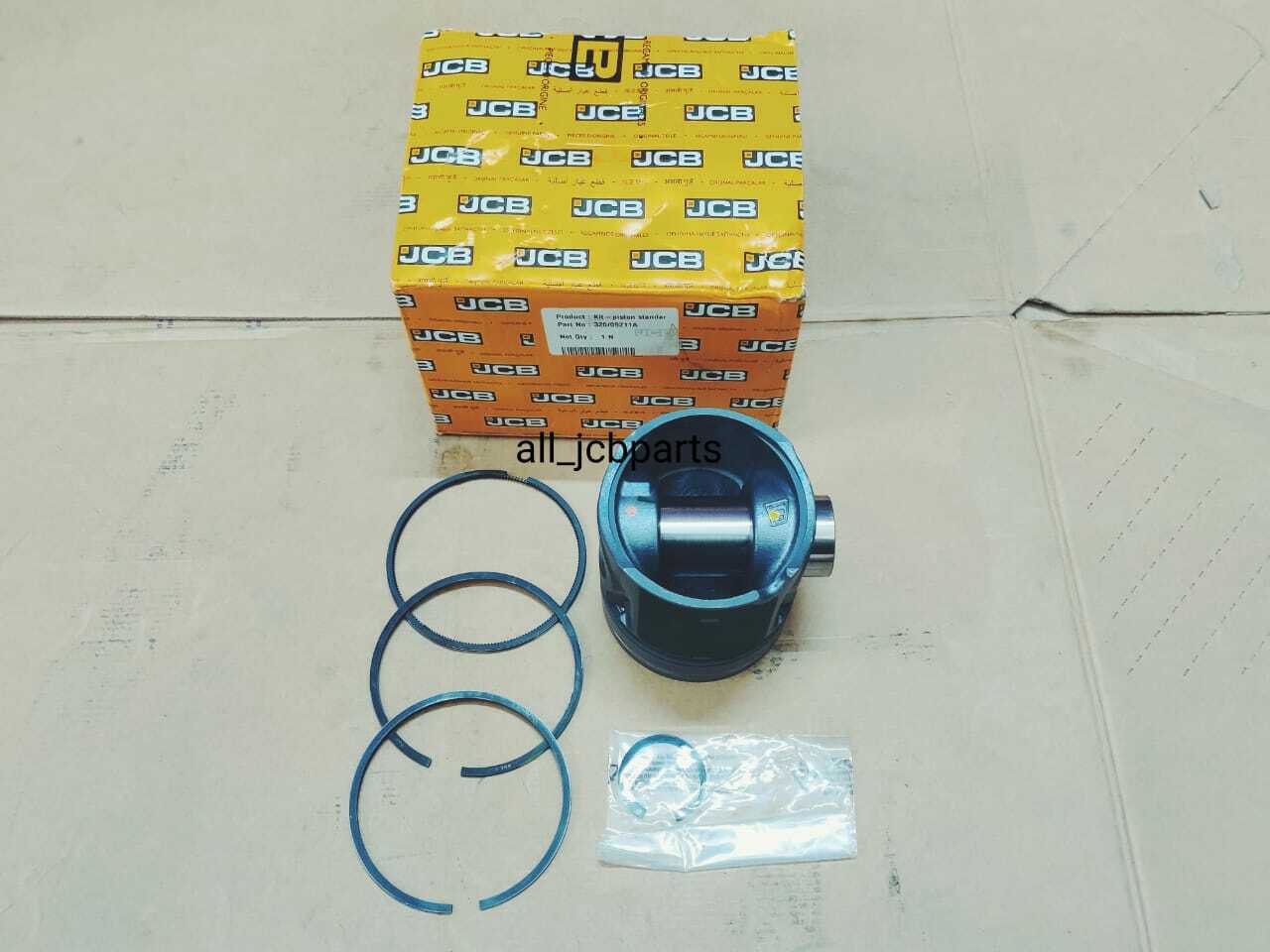 GENUINE JCB PISTON KIT STD TURBO 4 PC (320/09211 A 320/09249 320/03390 ...