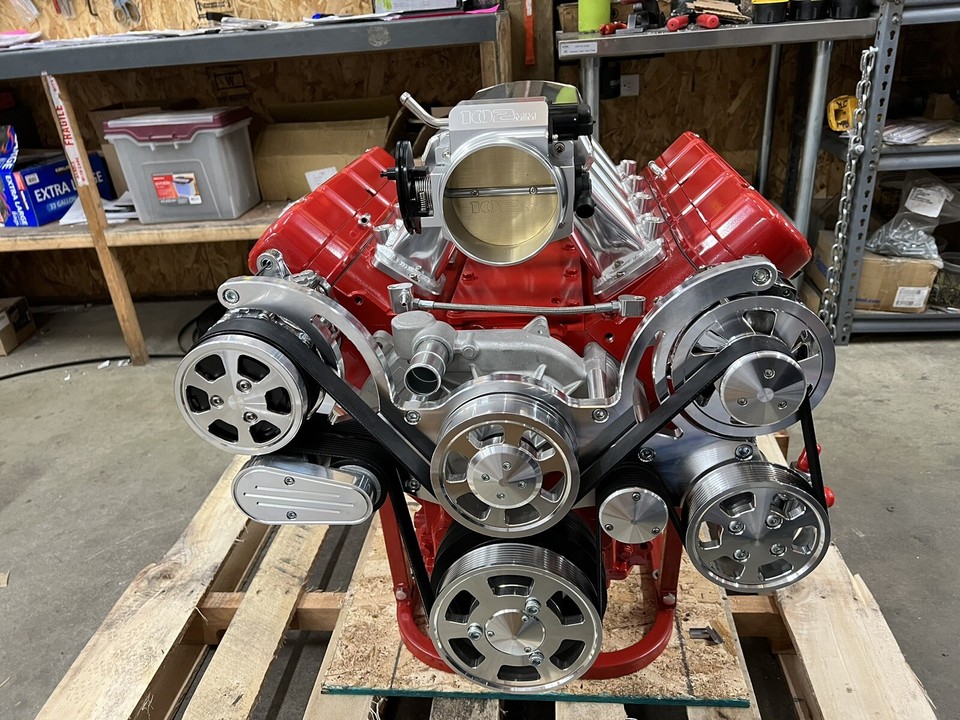 LS 427 CHEVY Stroker 6.0 5.3 6.2L 560-680hp CRATE ENGINE CVF A/C LS3 ...