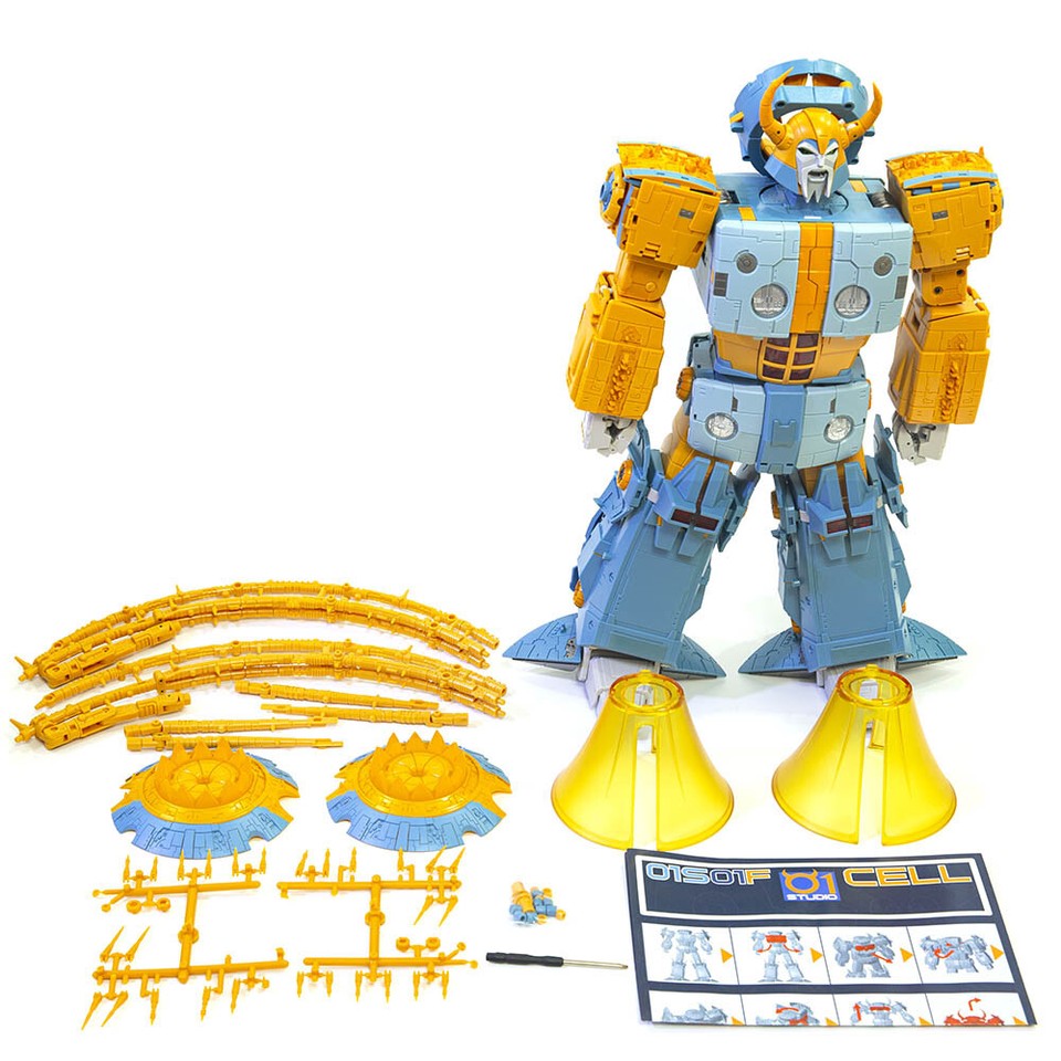01-Studio 01S01F Cell Unicron Cybertron 01S01B Second edition Action ...