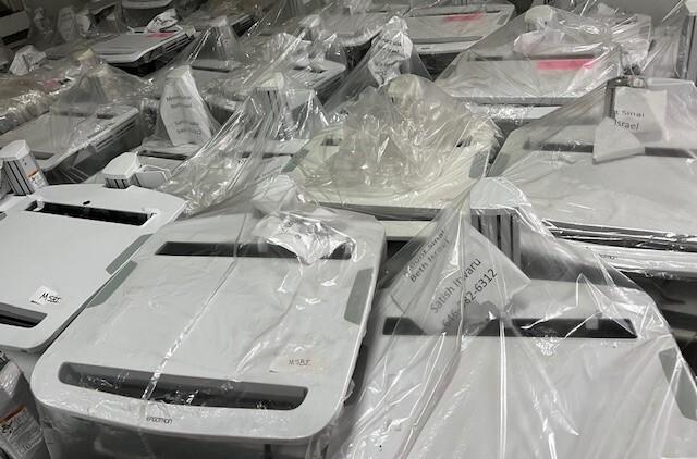 Ergotron StyleView SV40 Medical Mobile Cart White sit-to-stand (1 Brake ...