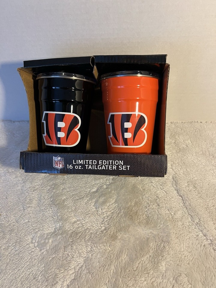 NFL Cincinnati Bengals Metal Solo Cups Set Of Two 16oz | eBay