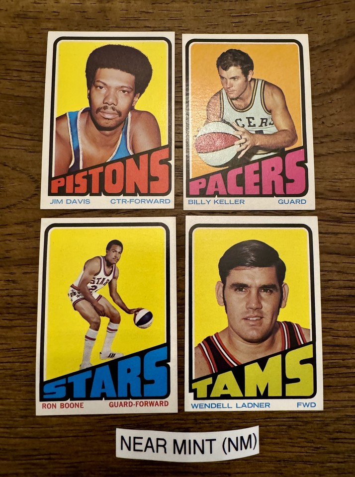 1972-73 Topps Basketball Cards 1-264 (P-NM) - You Pick - Complete Your ...