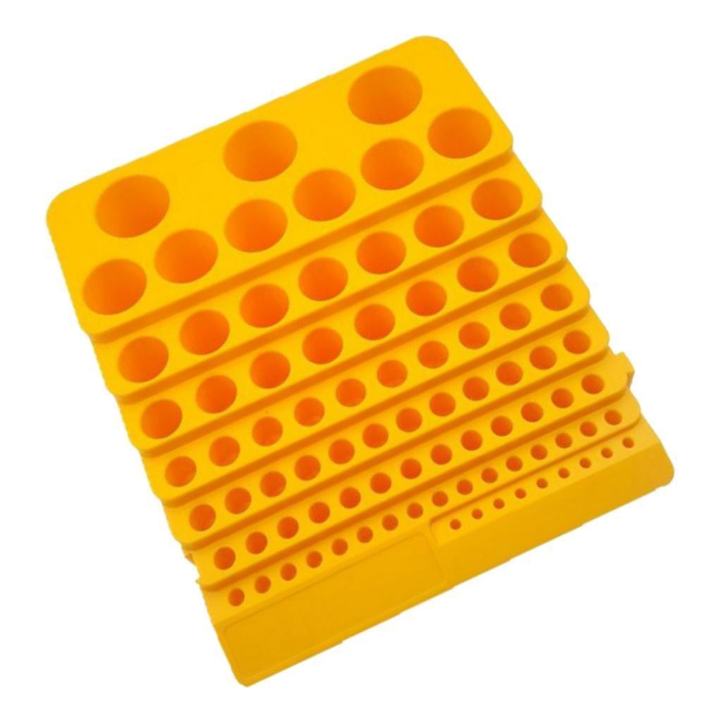 2pcs Universal Yellow Drill Case Rotary Tool Rack Saving Space | eBay ...