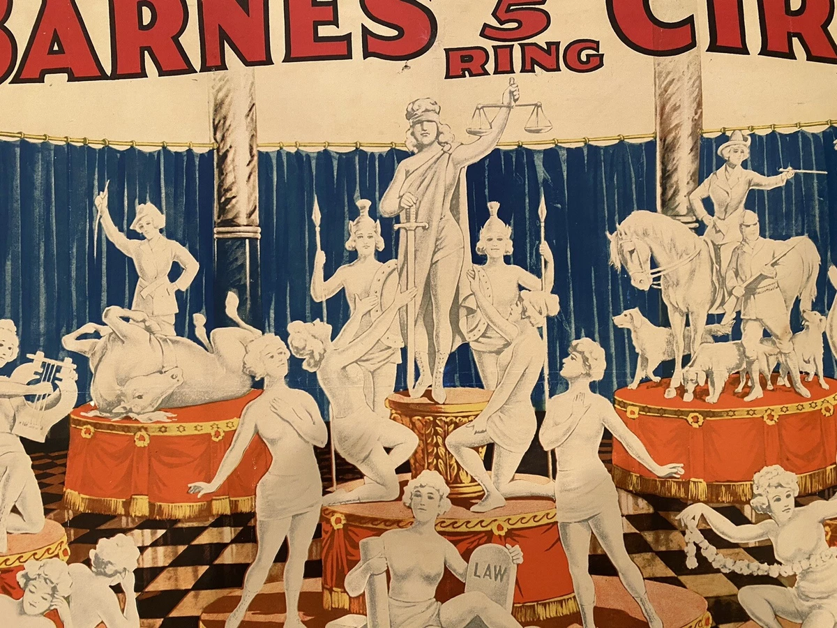 Vintage Circus Poster