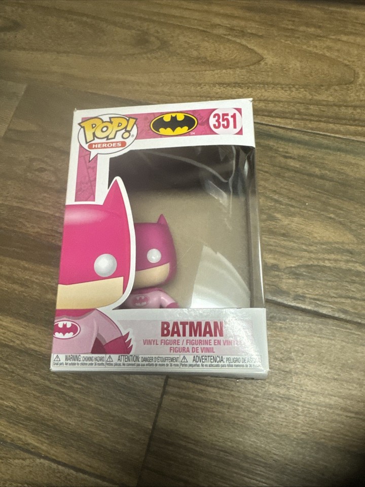 Funko Pop! Heroes: Batman #351 Breast Cancer Research Foundation DC ...