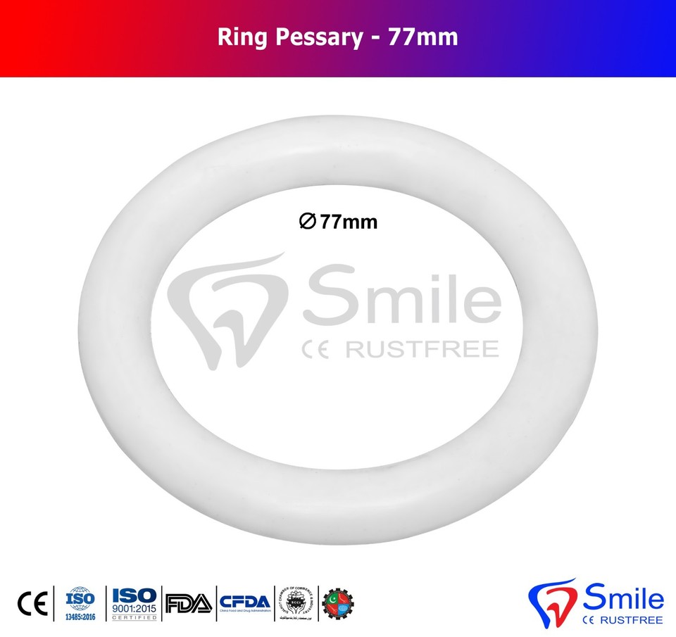 Ring Vaginal Pessary Silicon Set Of 6 Non Sterile Vaginal Prolapse ⌀ 56 ...
