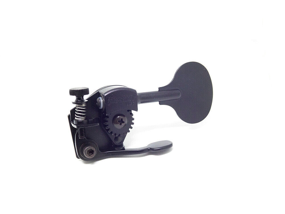 Brand new Hipshot HE6L 3/8" black detuner bass xtender bass ultralite ...