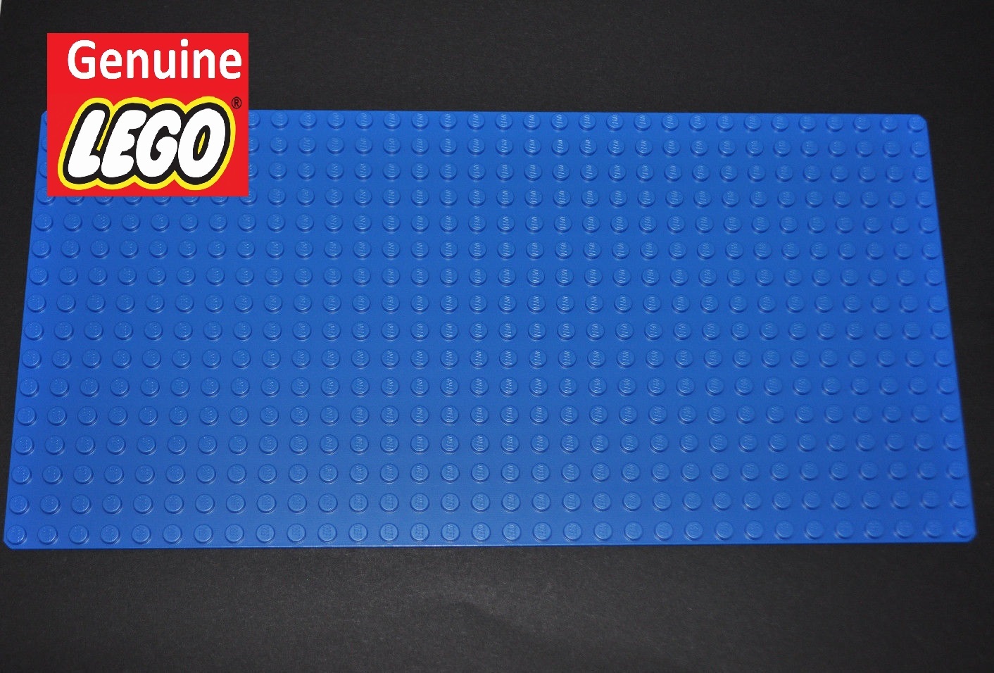 GENUINE LEGO - BLUE BUILDING PLATE 16X32 STUDS BASE BOARD/BASEPLATE/MAT ...