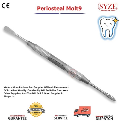 Molt Periosteals Elevators No 9 Implant Oral Gingival Tissue Surgical ...