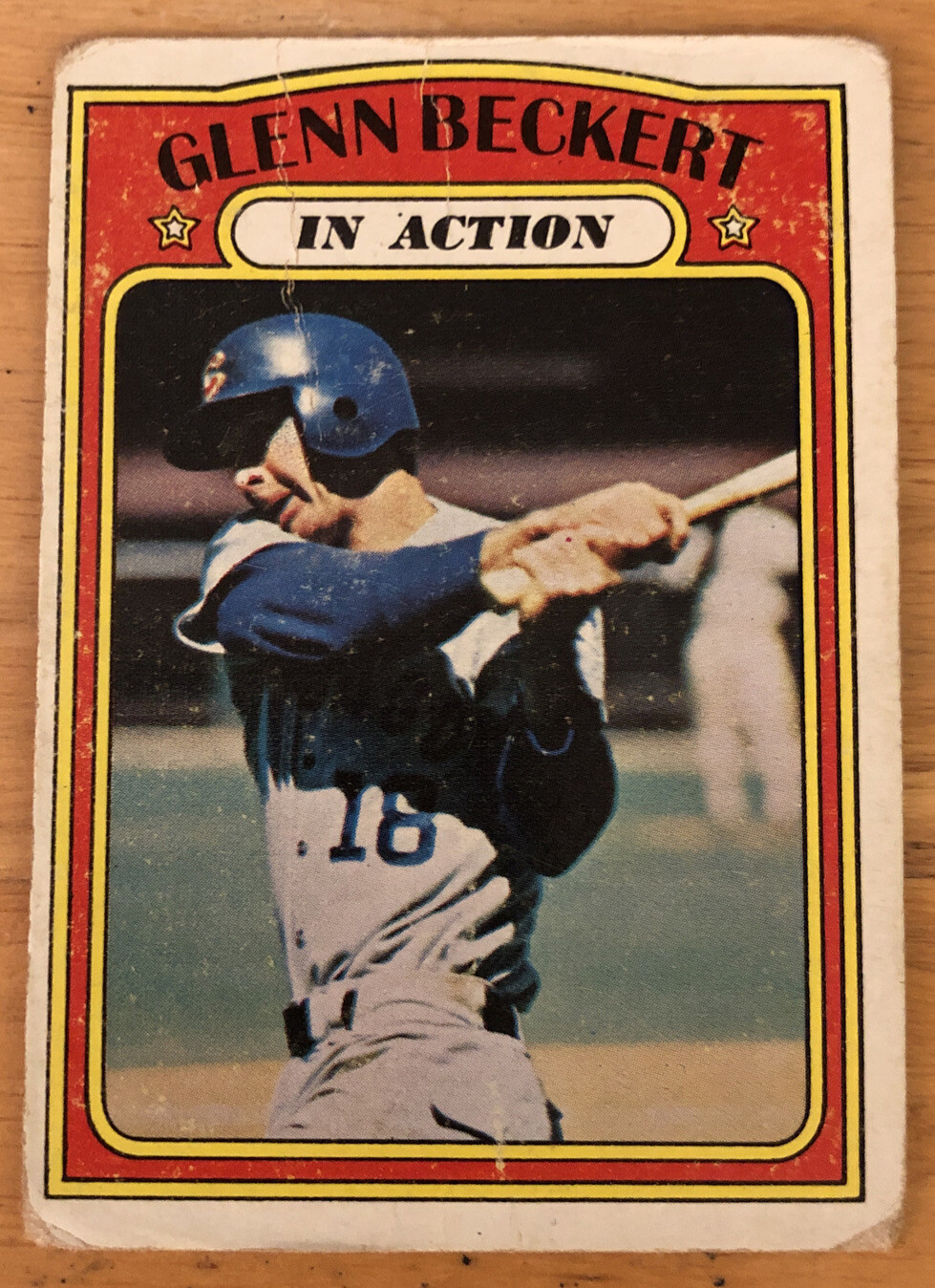1972 Topps Glenn Beckert In Action Baseball Card #46 Cubs Low-Grade | eBay