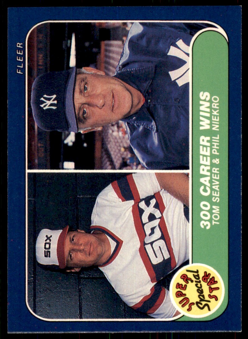 1986 Fleer Tom Seaver/Phil Niekro . #630 | eBay