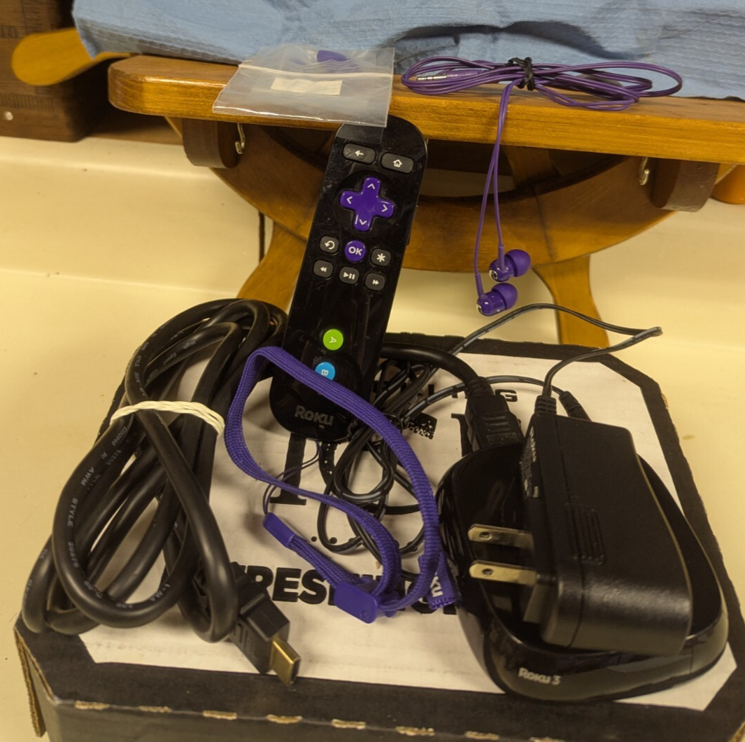 Roku 3 (3rd Generation) Media Streamer 4200X - Black for sale online | eBay