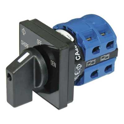 Blue Sea 9009 AC Rotary Switch Off + 2 Position 120V 30A Marine Boat | eBay