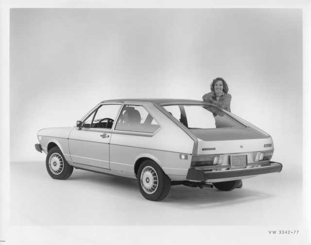 1977 VW Volkswagen Dasher 2-Door Hatchback Press Photo and Release 0025 ...