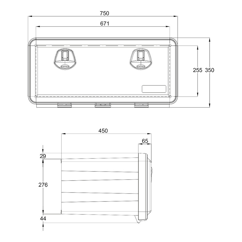 Daken ToolBox Storage Locker HGV, Truck Tool Box Side Locker Daken Just ...
