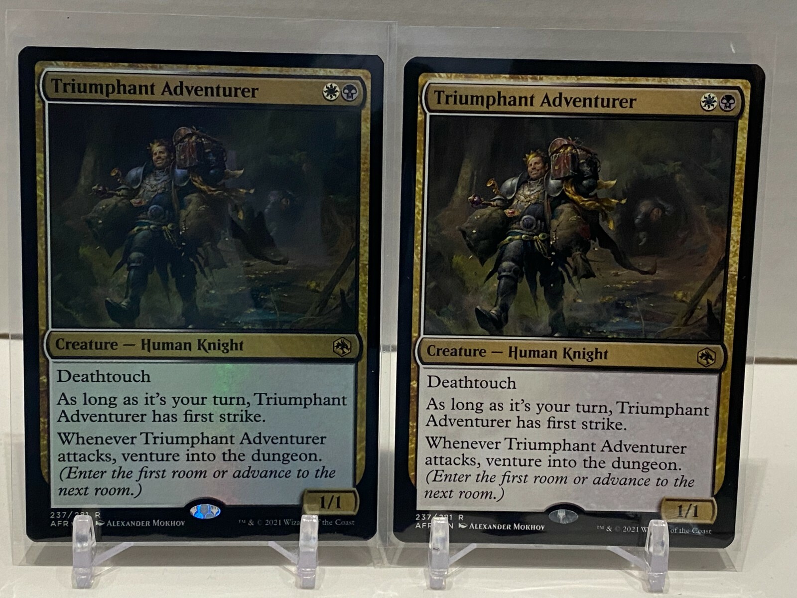 MTG - Modern Horizons 2 - MH2 - Triumphant Adventurer 237 + Foil NM ...