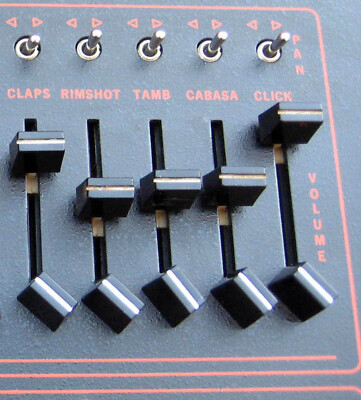 (5) Brand New/NOS Slider Caps For Linn LM-1 Drum Computer - MINT! | eBay