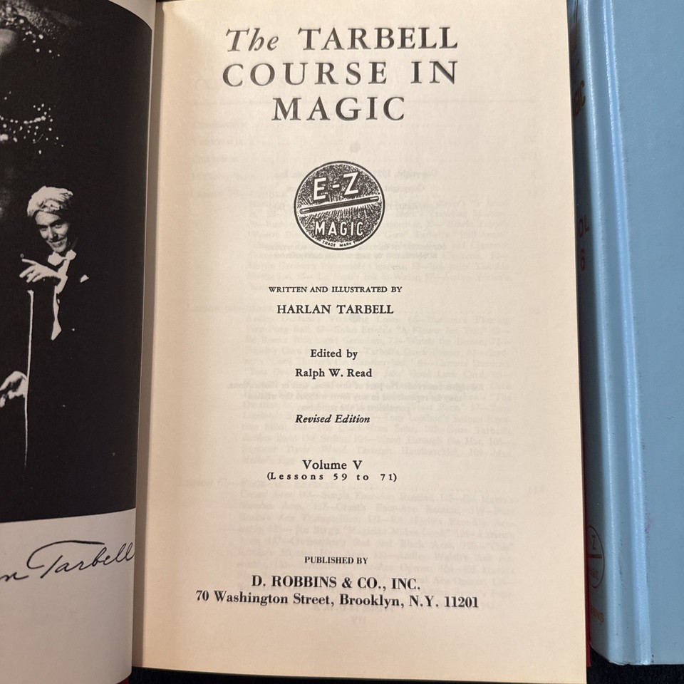 Tarbell Course in Magic Set Lot Vol. 1-7. | eBay