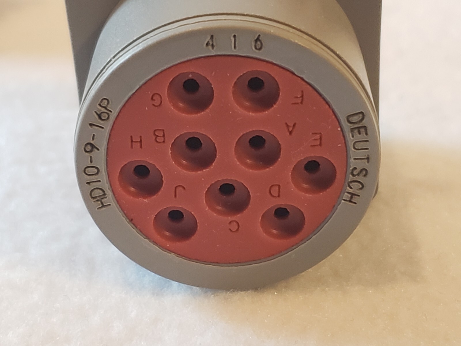Deutsch Hd10-9-16p Automotive Connectors SQ FG Rec ASM T141417 for sale ...