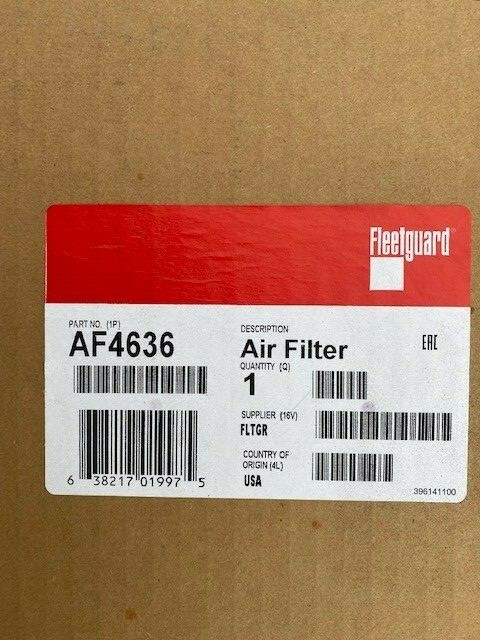 FLEETGUARD AF4060 - Air filter cross reference