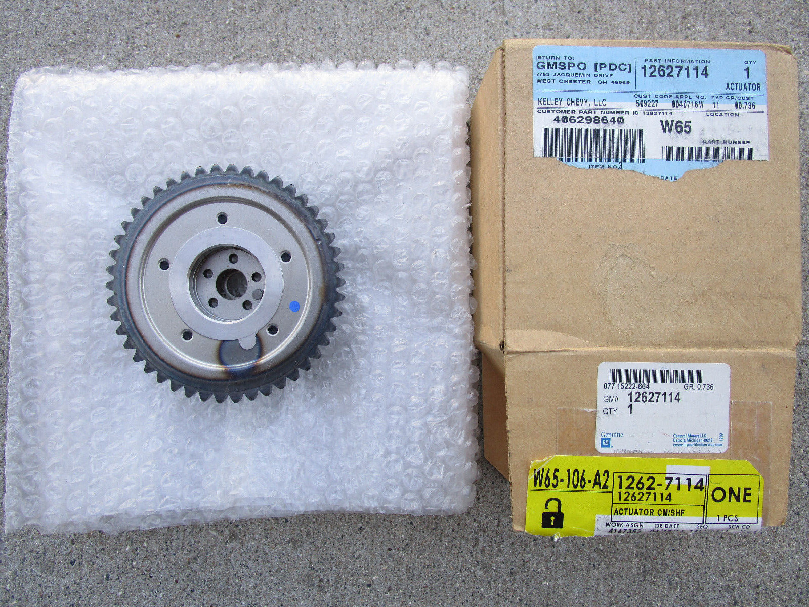 13 - 22 GM CHEVY 2.0L / 2.5L ENGINE CAMSHAFT POSITION ACTUATOR OEM NEW ...