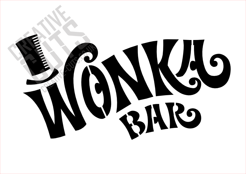 Willy Wonka Bar Logo GRAPHICS & MORE Willy Wonka And The Chocolate ...