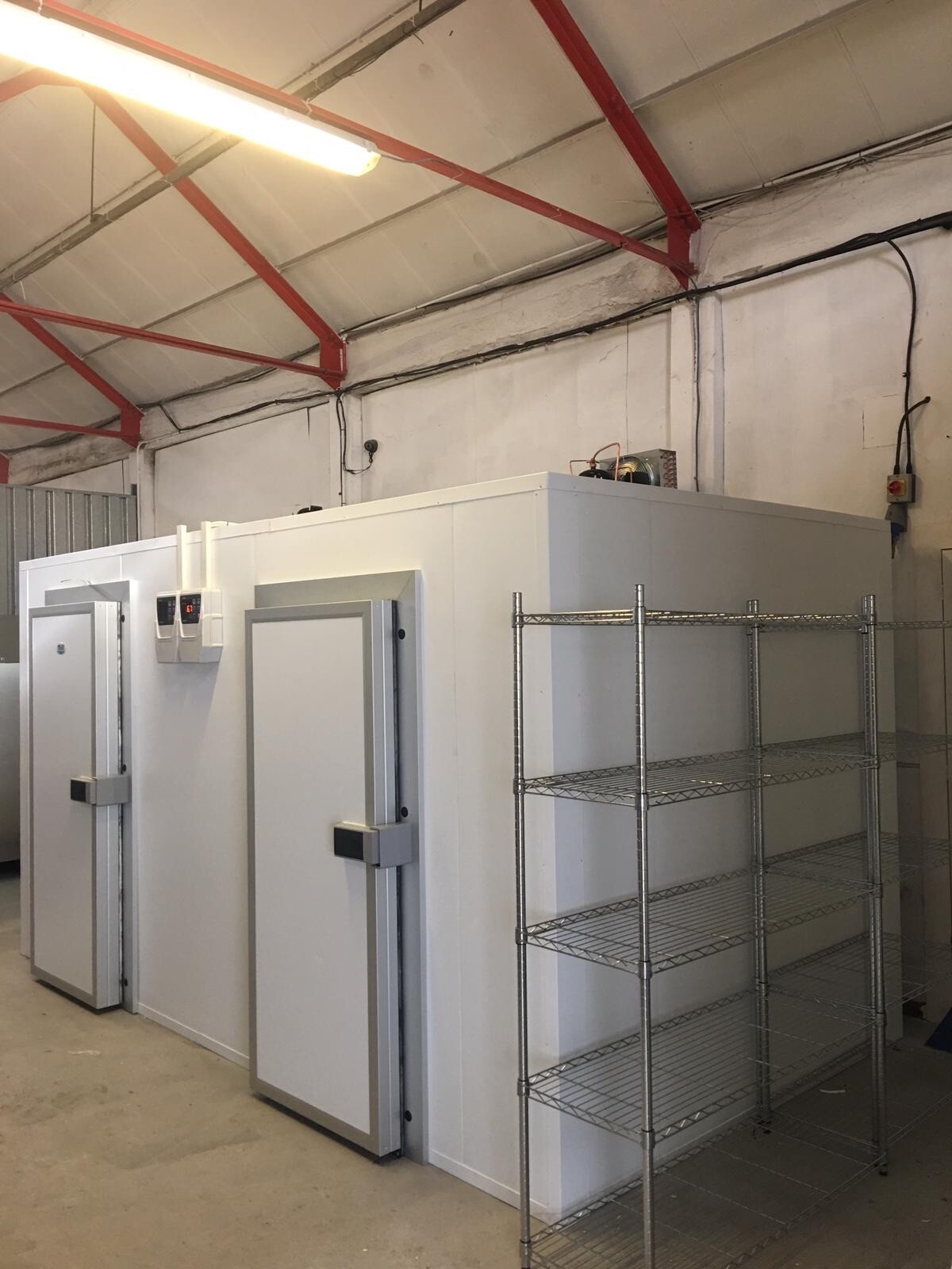 Walk in Chiller Commercial Catering Butchery Refrigeration Cold Room ...