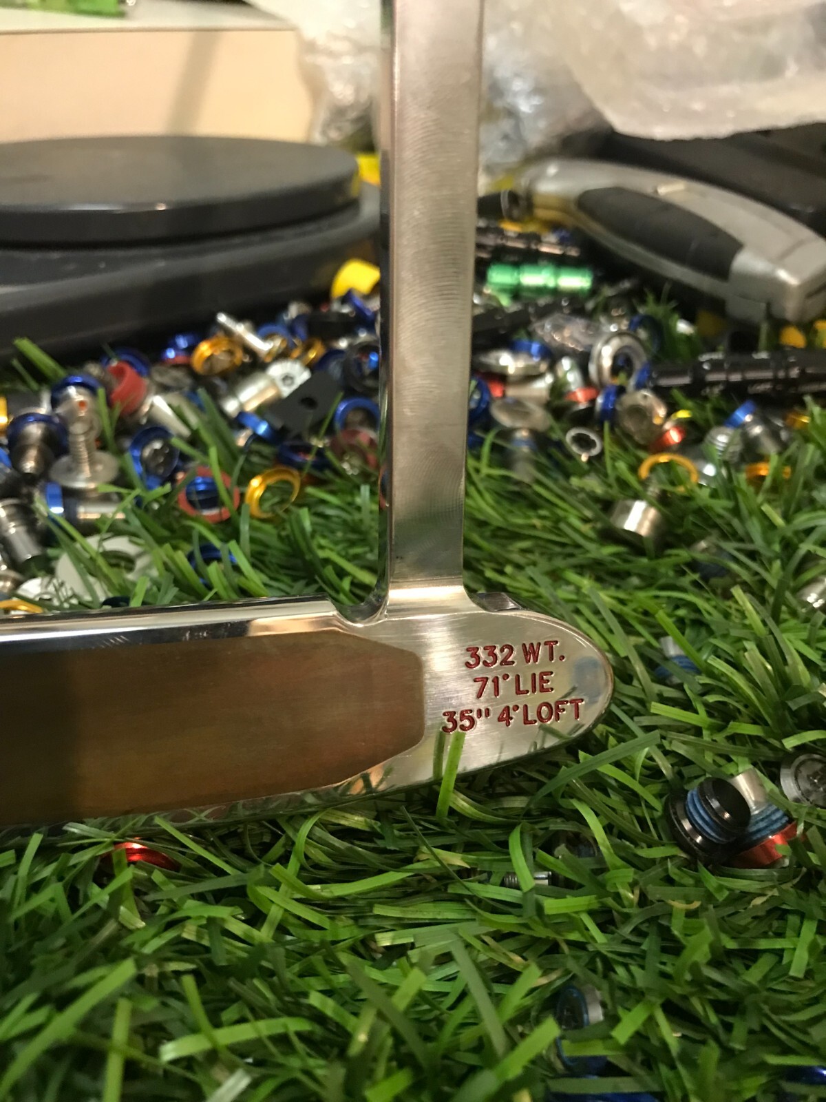 Scotty Cameron TeI3 1998 XPERIMENTAL PROTOTYPE 35" with bomber cover ...