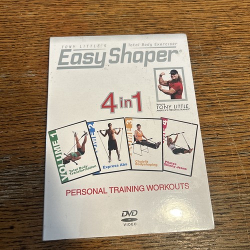 Tony Little's Easy Shaper 4 in 1 Personal Training Workouts DVD NEW | eBay