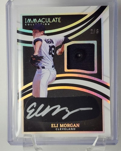 Eli Morgan 2/6 2022 Panini Immaculate Patch Auto RARE | eBay