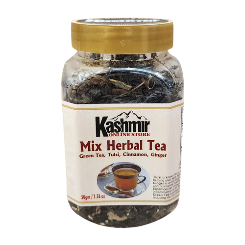 Kashmir Online Store: Herbal Mix Tea with Green Tea, Tulsi, Cinnamon ...