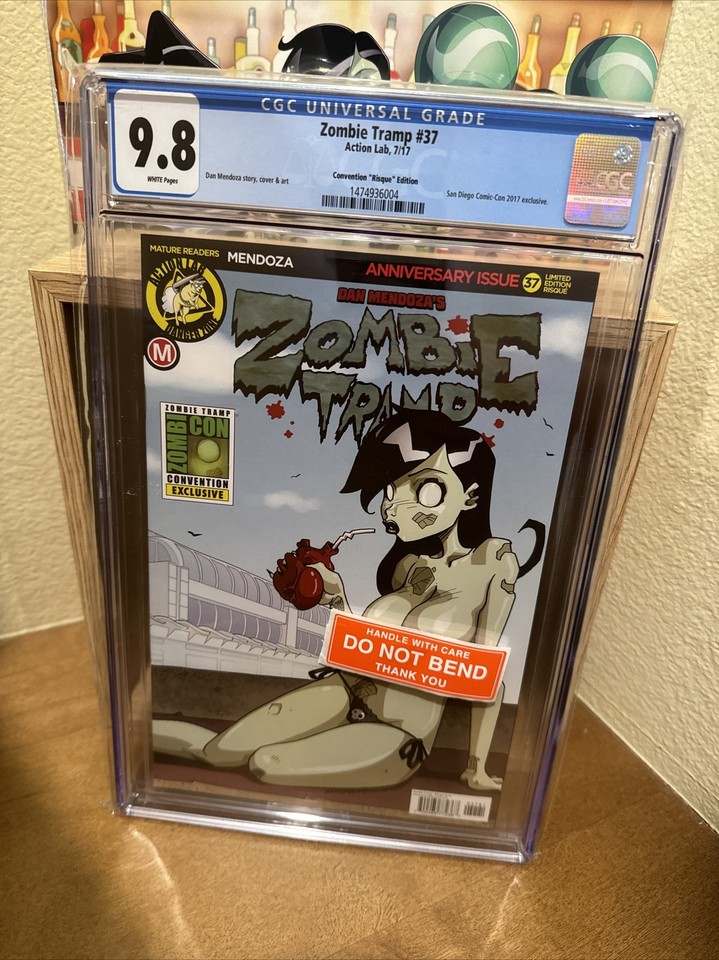 Zombie Tramp #37 2017 Zombi Con Convention SDCC Dan Mendoza CGC 9.8 | eBay