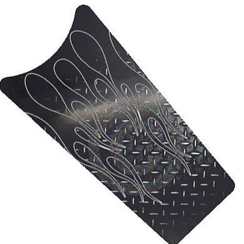 Diamond Plate & Flames - Dash Insert Decal for 89-07 Harley Road Glide ...