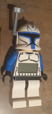 Collectable Star Wars Captain Rex Mini-Figure Alarm Clock Lego Star ...
