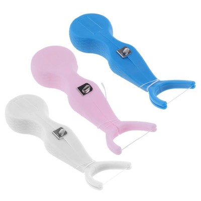 Handheld Floss Holder Clamps with 30m Floss - Personal - easy to use ...