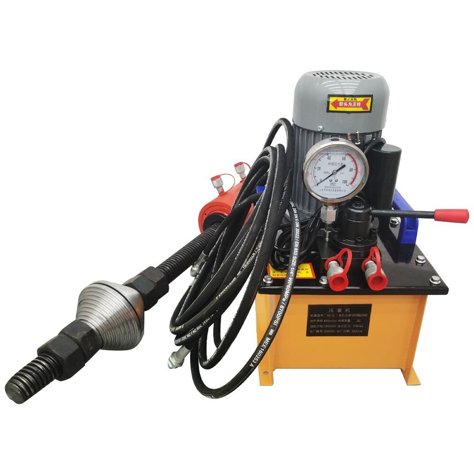 220V 70T Track Pin Disassembly Machine Hydraulic Crawler Pin Pressing ...