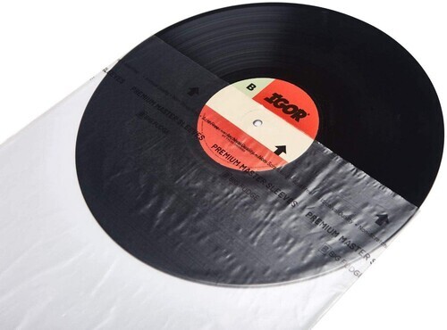 Big Fudge 12" Vinyl Record Inner Sleeves, Acid Free Anti-Static Rice ...