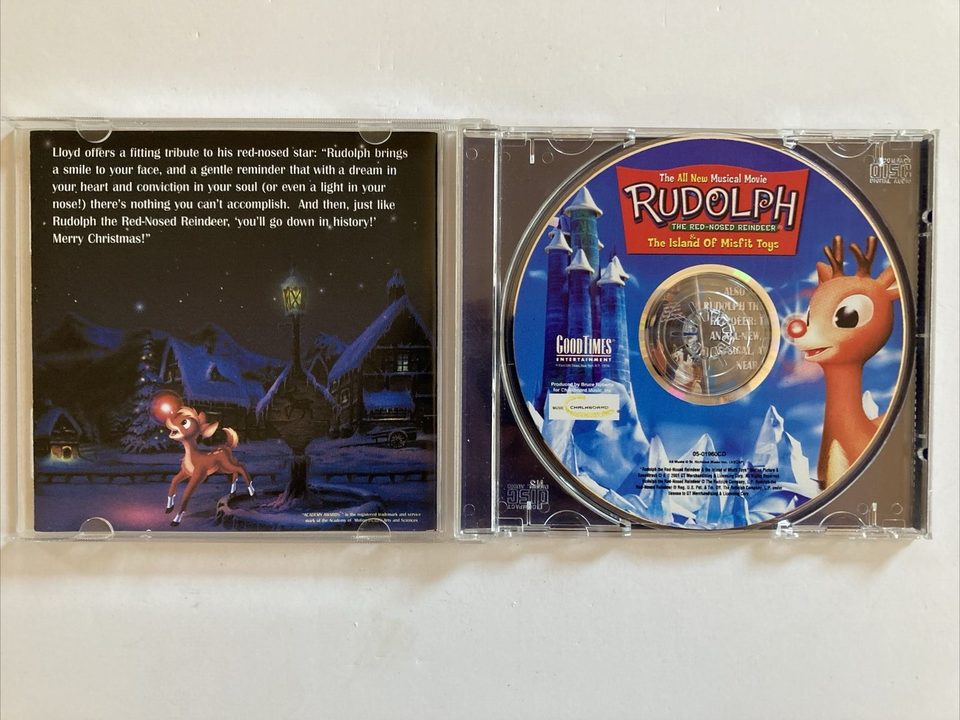 Rudolph the Red Nosed Reindeer by Original Soundtrack (CD) Very Good ...