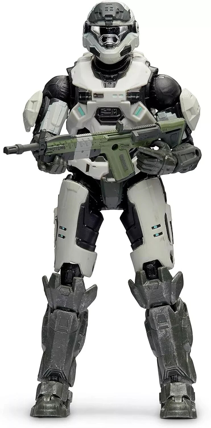 Jazwares Halo Infinite The Spartan Collection Mark V B White Action ...